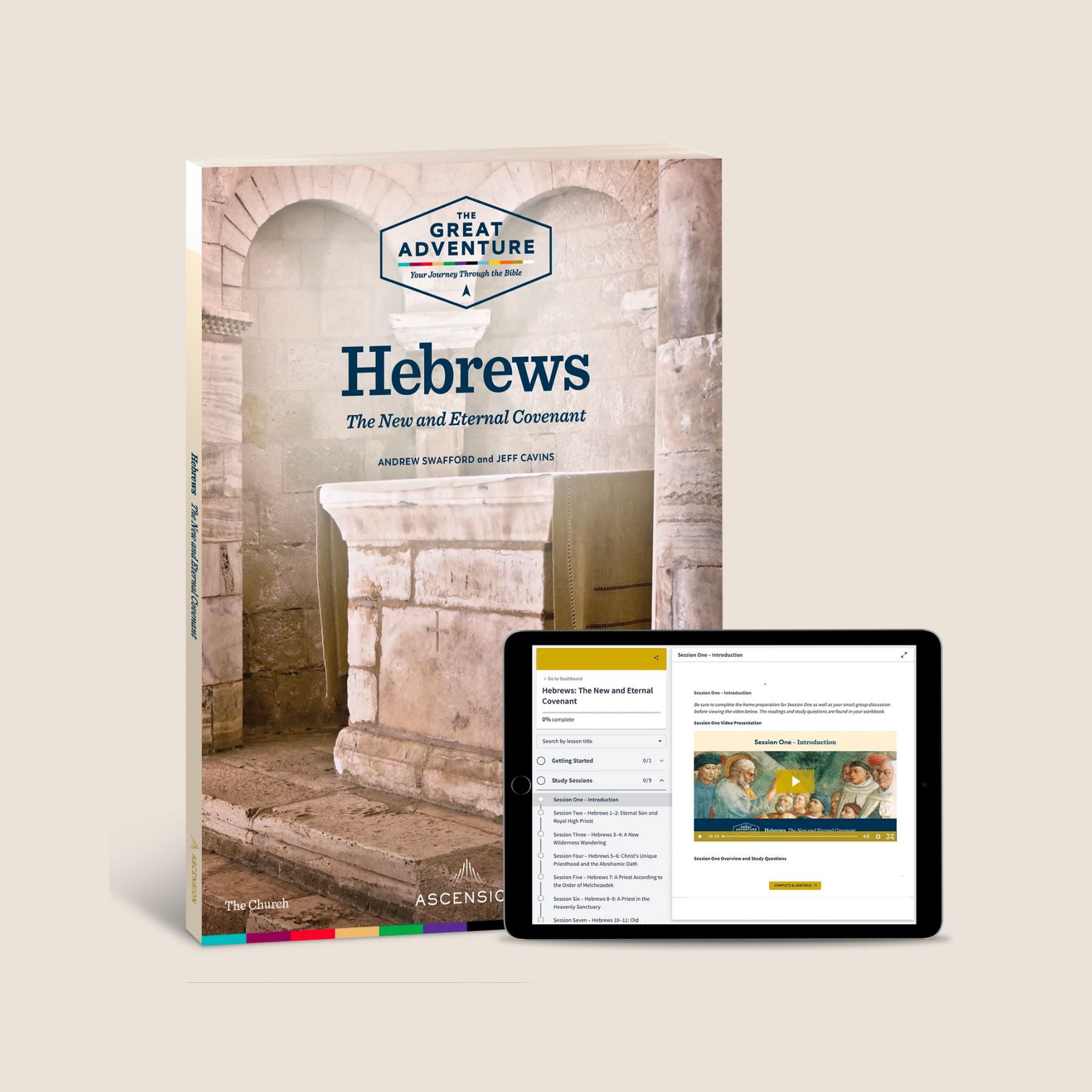 [PRE-ORDER] Hebrews: The New and Eternal Covenant Workbook with Digita ...