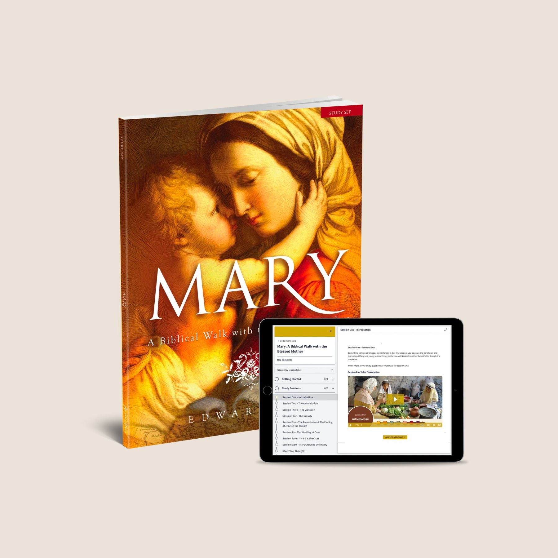 [PRE-ORDER] Mary: A Biblical Walk with the Blessed Mother Workbook wit ...