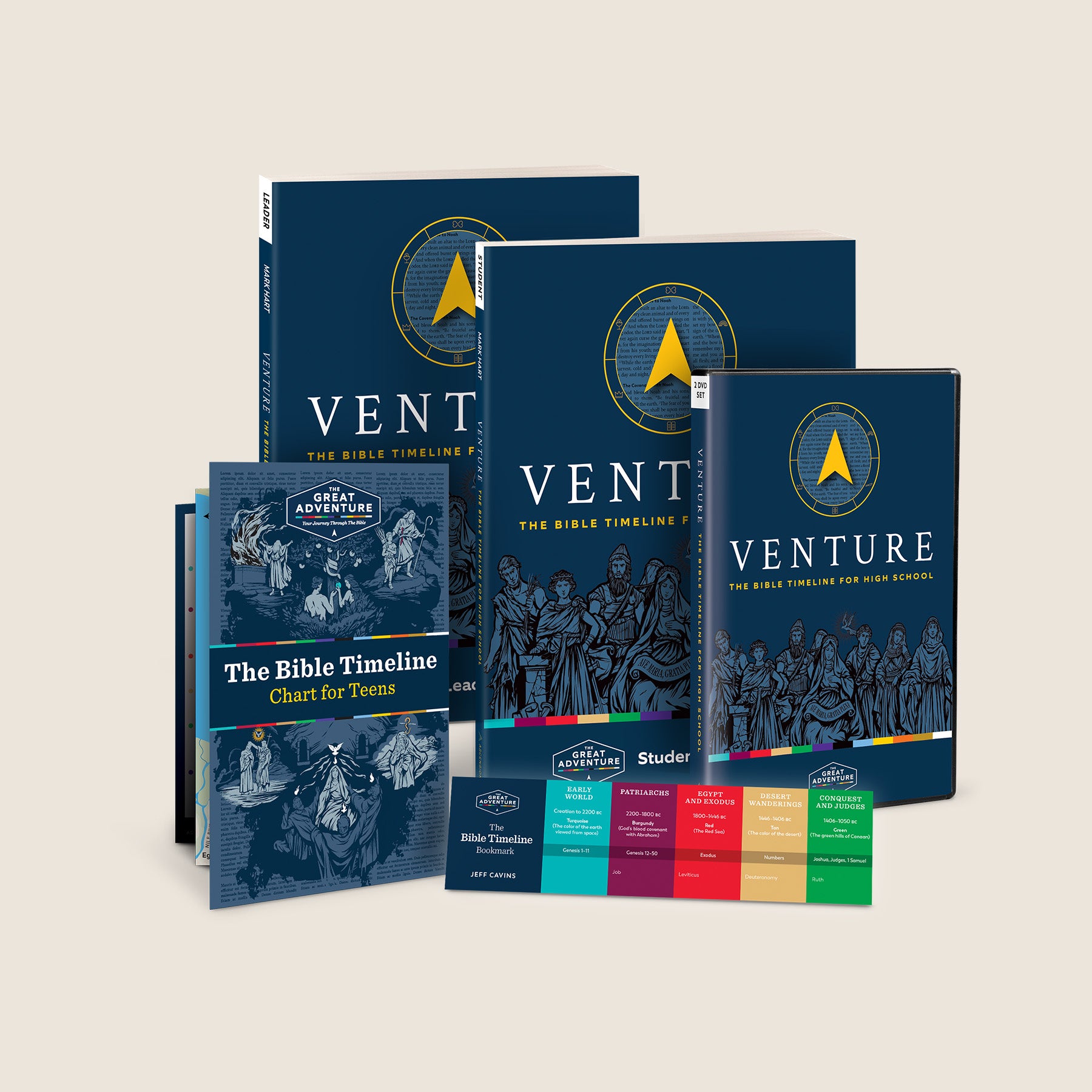 [PRE-ORDER] Venture: The Bible Timeline for High School, Starter Pack ...